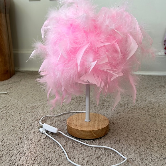 Accents | Y2k 9s 2000s Feather Lamp | Poshmark